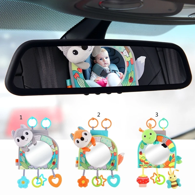 Baby-Car-Toy-Safety-Seats-Mirror-Travel-Tummy-Time-Activity-Rattle ...