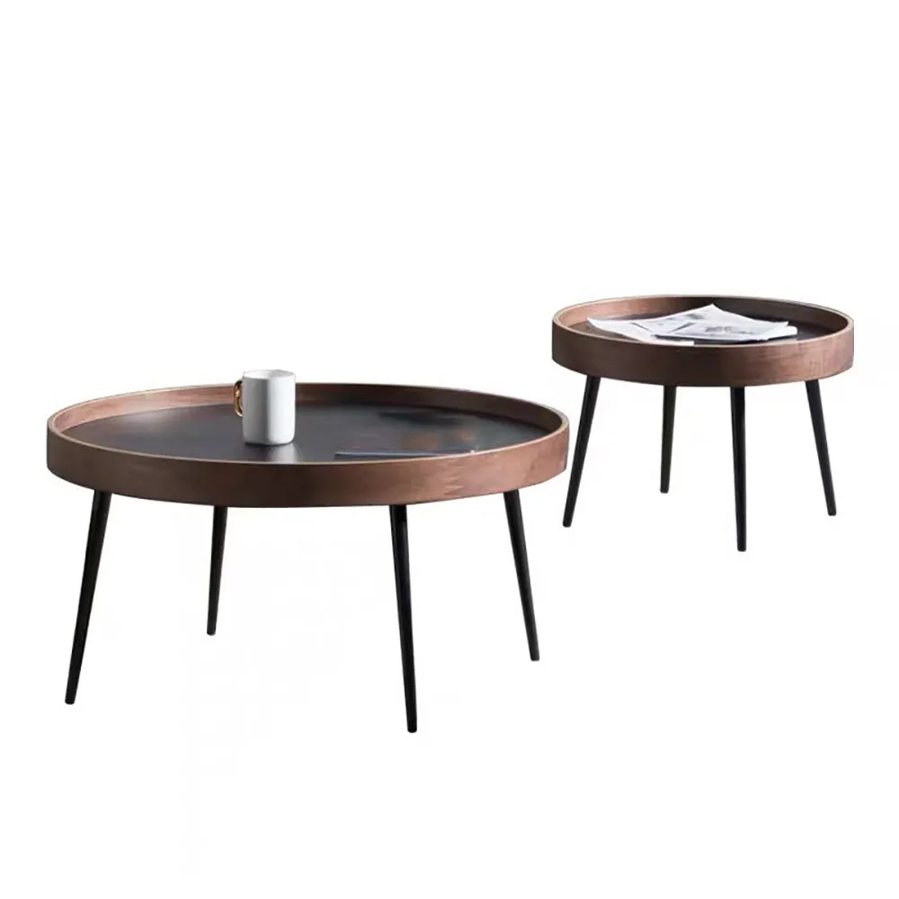New-Minimalism-Coffee-Tables-Circle-Small-Side-Tables-Artificial-Sheet ...