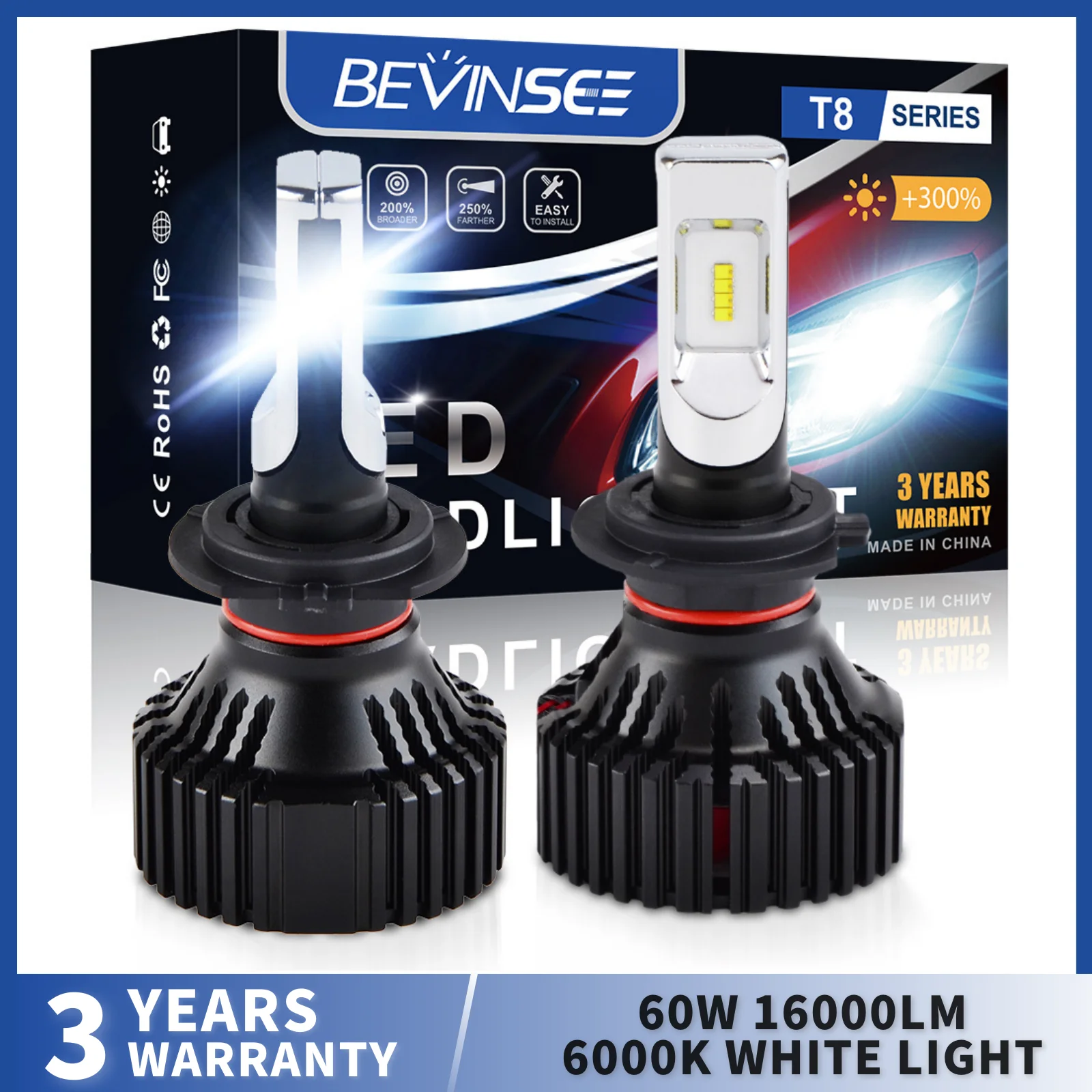 Bevinsee-H7-H11-H8-H9-LED-Lights-For-Vehicles-9005-HB4-9006-Auto-Fog ...