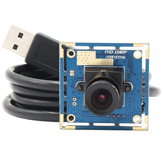 ELP 180 degree fisheye USB camera 1080P wide angle pcb OV2710 640*480 ...