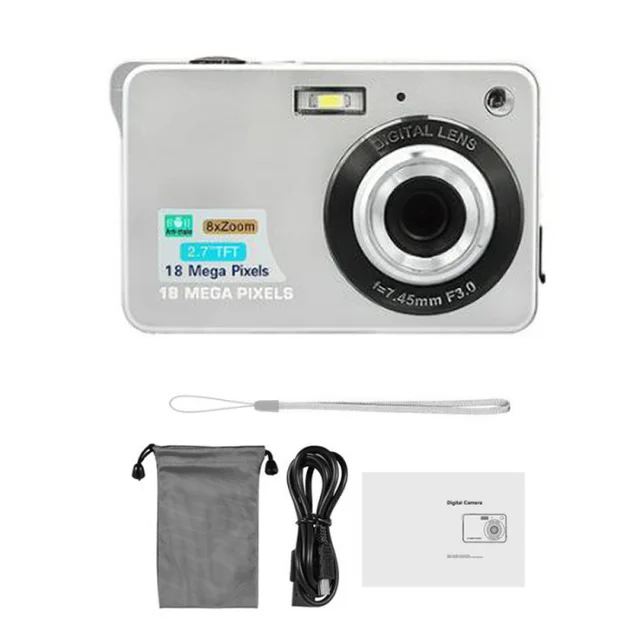 Portable HD Digital Camera Video Camcorder 48MP Photo 8X Zoom ...
