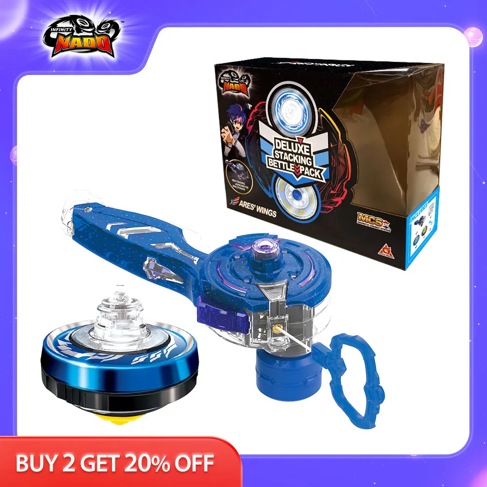 Infinity-Nado-5-Deluxe-Stacking-Battle-Pack-anillo-de-Metal-doble ...