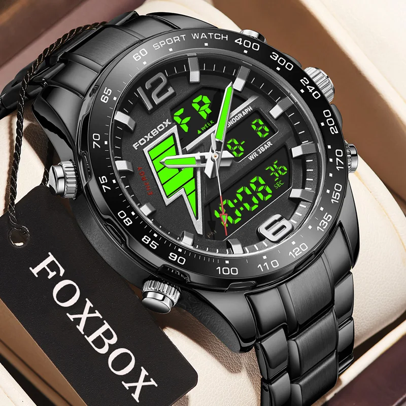 FOXBOX-Luxury-Brand-Original-Watches-For-Men-Casual-Sports-Chronograph ...