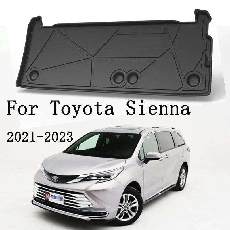 Custom Car Trunk Mat For Toyota Sienna XL40 4th 2020 2021 2022 TPO Car ...