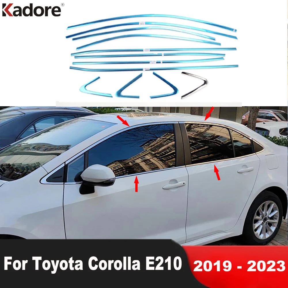 Car-Window-Frame-Sill-Trim-For-Toyota-Corolla-E210-sedan-2019-2021-2022 ...