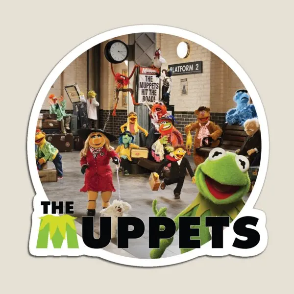 Muppets Street Magnet Cute Stickers Magnetic Colorful Decor Baby Kids ...