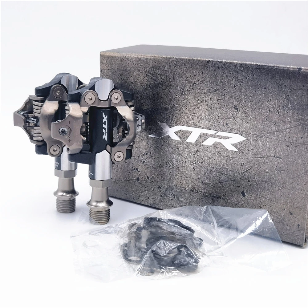 Shimano XTR PD M9100 MTB SPD Pedals dual sided for Cross country ride ...