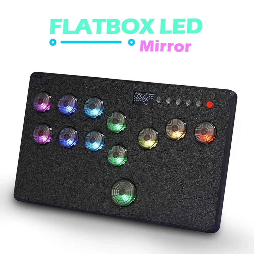 Flatbox-Left-Right-Layout-Mini-HitBox-Stickless-Controller-For-PS4 ...