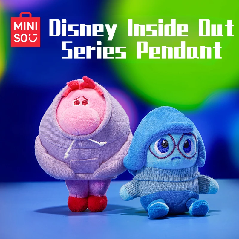 MINISO-Colgante-de-dibujos-animados-de-Disney-serie-Inside-Out-bolso ...