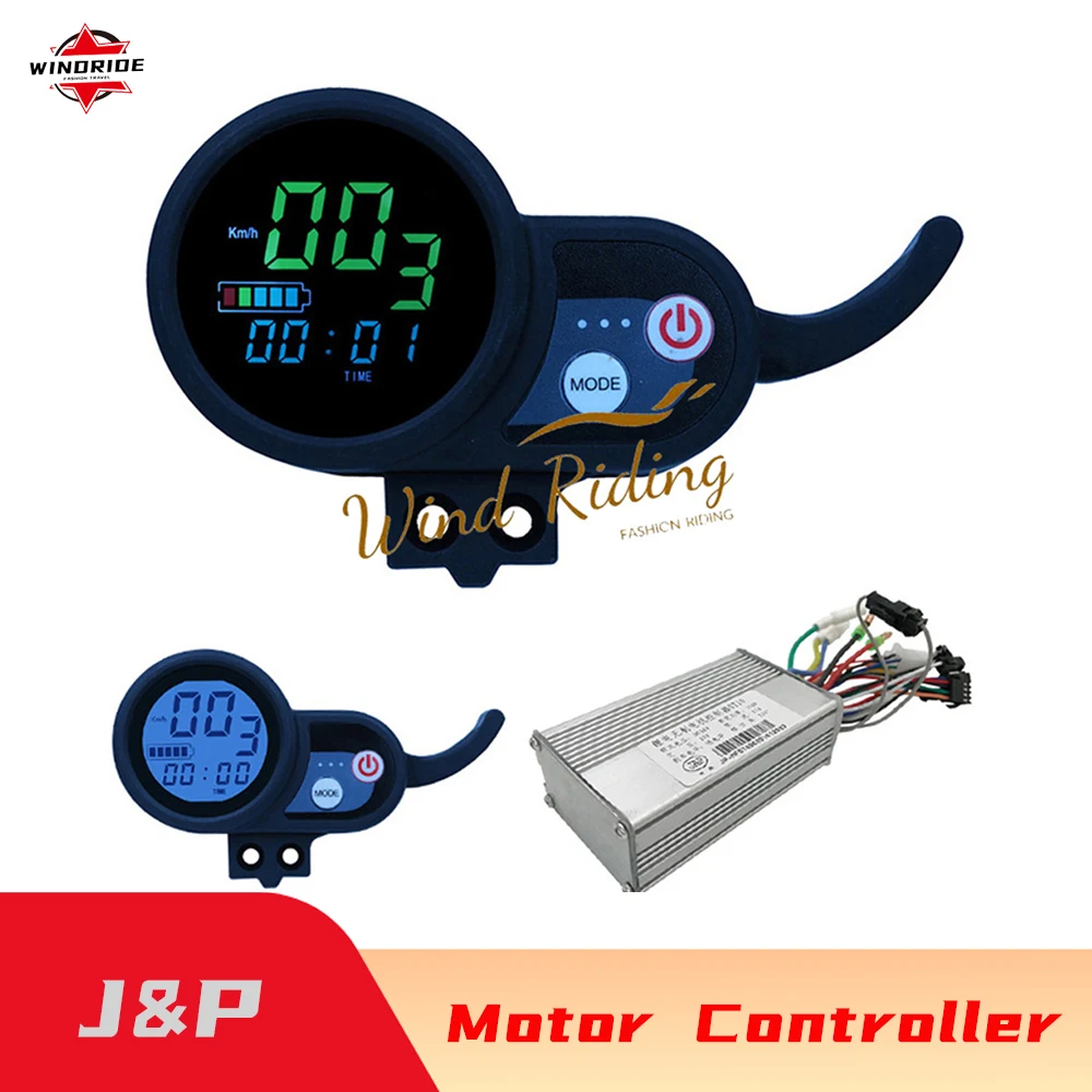 Jp Brushless Motor Controller 36v/48v/52v/60v Speed Controller With ...