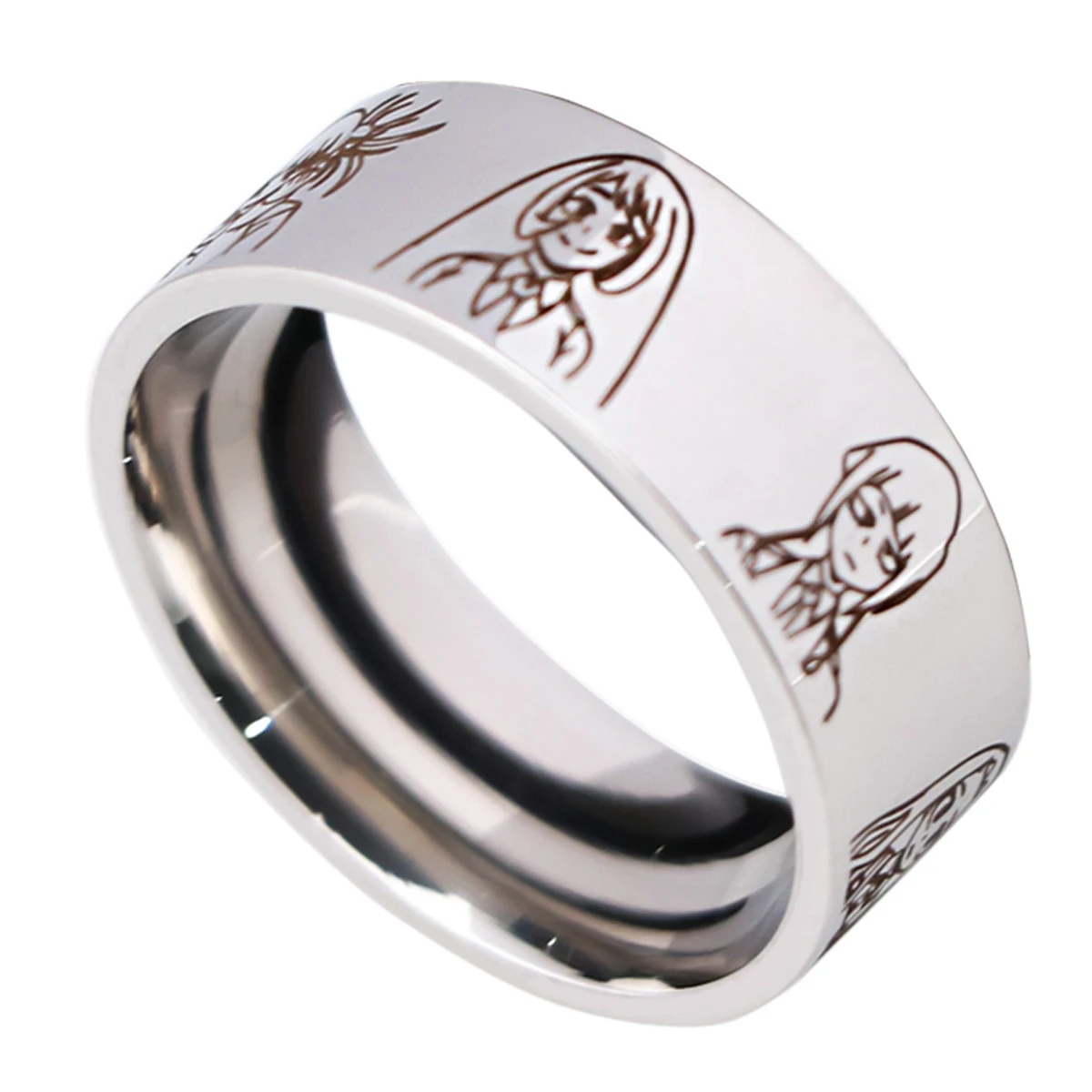 Japanese-Anime-My-Hero-Academia-Ring-Cosplay-Prop-Men-Stainless-Steel ...