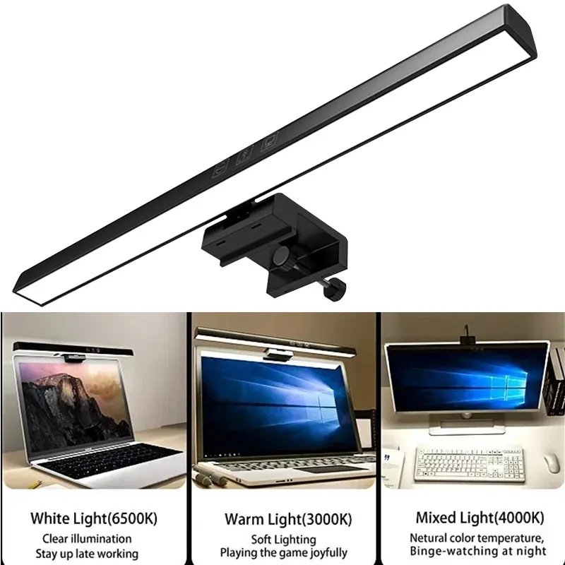 LED-Desk-Lamp-LED-Computer-PC-Monitor-Screen-Light-Bar-Stepless ...