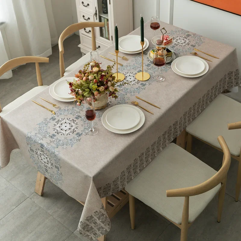 Table-Cloth-Waterproof-and-Oil-Resistant-Dining-Table-Rectangular ...