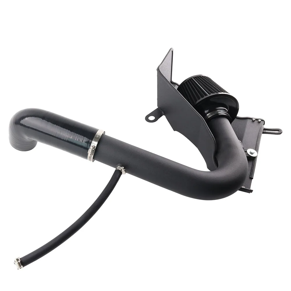Black-Air-Intake-Pipe-Air-Filter-Heat-Shield-For-Audi-A3-Q3-VW-Golf-GTI ...