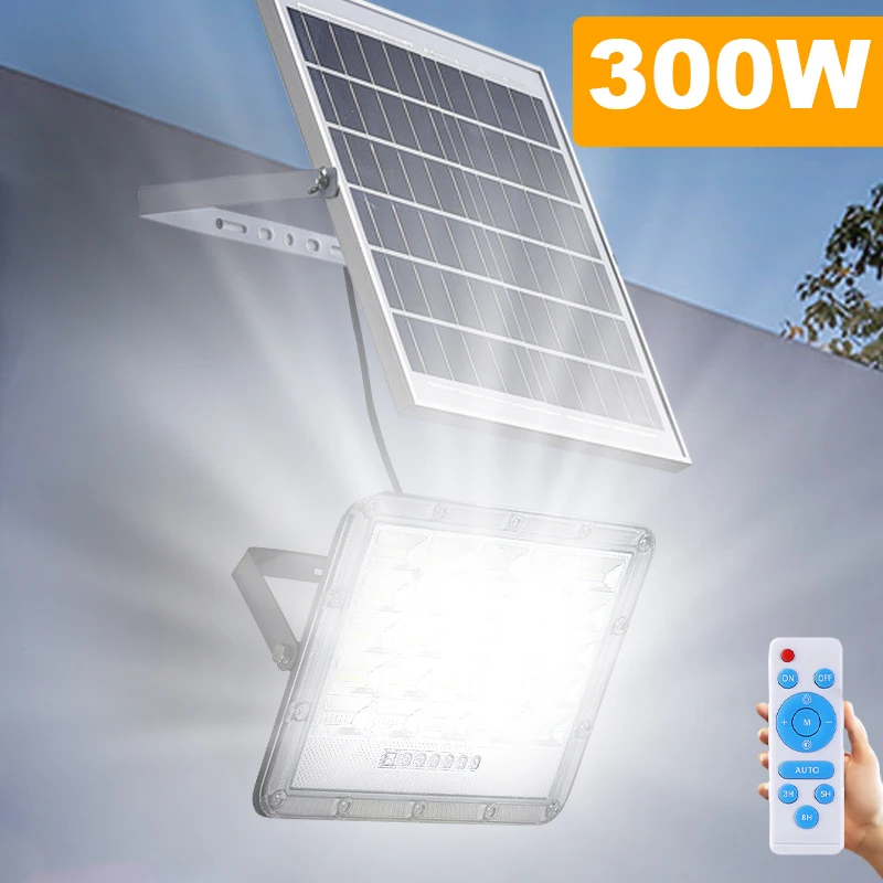 Luz-Solar-led-de-200-vatios-focos-solares-para-exteriores-jard-n-casa ...