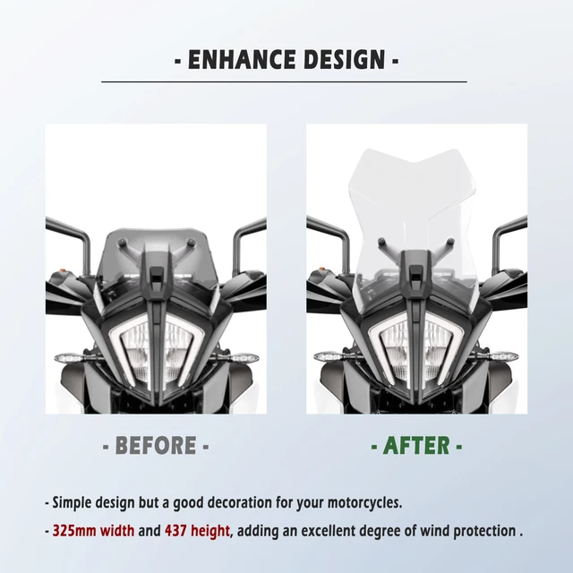 2022 Ktm Adventure Windshield