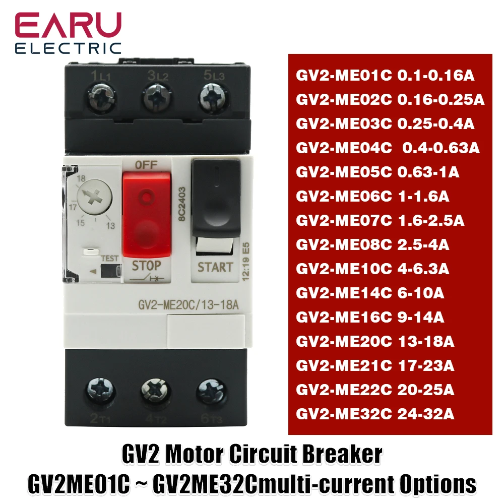 3P-Motor-Starter-GV2ME-Series-Motor-Protector-Motor-Circuit-Breaker ...