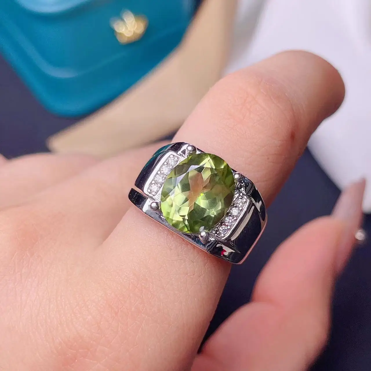 Peridot Rings For Men