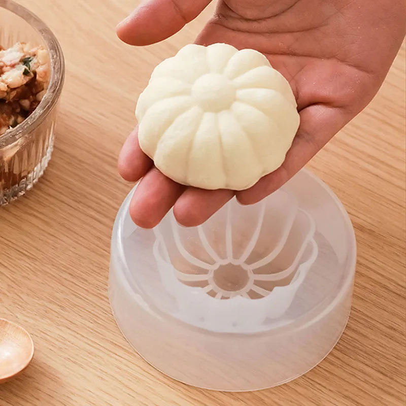 Kitchen DIY Pastry Pie Dumpling Maker Bun Mould Baozi Mold Steamed ...