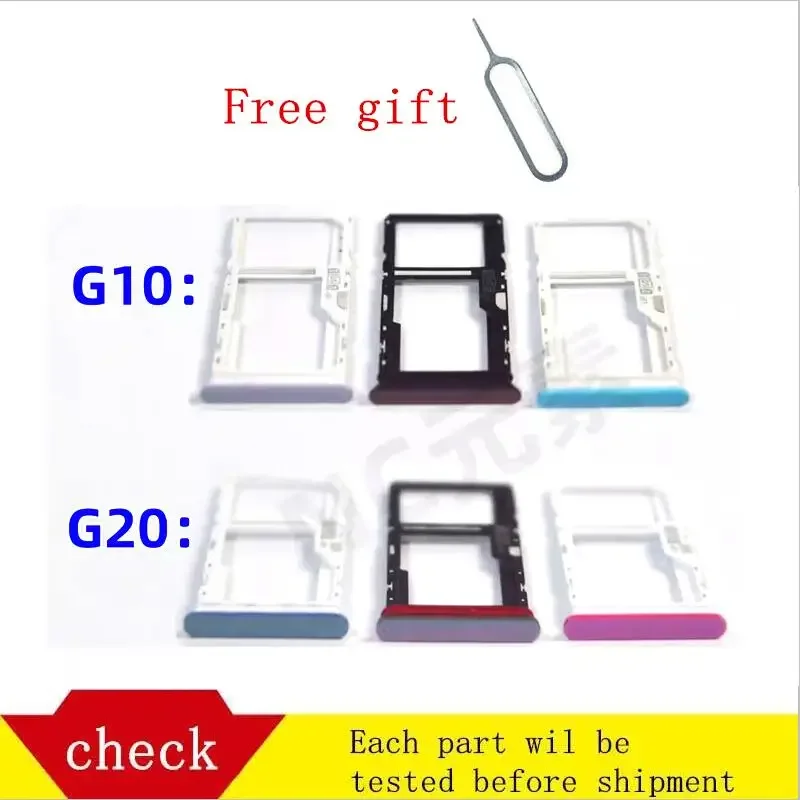 SIM Card Tray : Replacement for Motorola Moto G10 G20 XT2821-1/2 ...