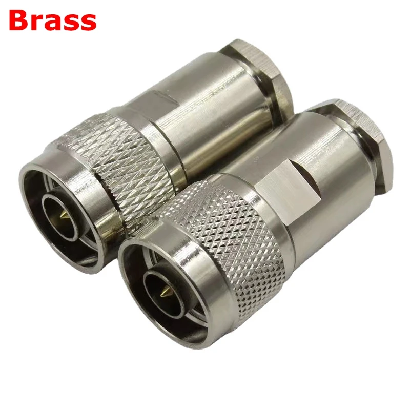 1-10Pcs N Male Plug Connector L16 N Type Male Clamp Solder for RG8 ...