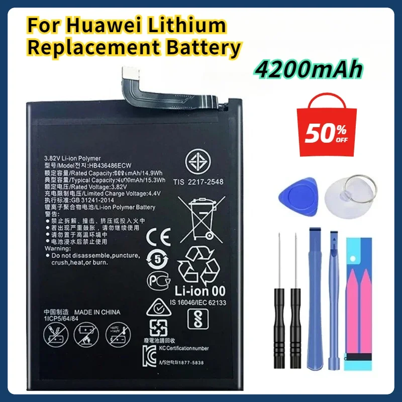 For Huawei Lithium Replacement Battery P30 P20 Pro P10 Plus Mate 10 20 ...