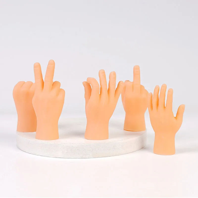 4-Style-Cartoon-Funny-Mini-Hands-Creative-Finger-Fidget-Toys-Small-Hand ...