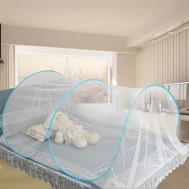 Foldable-Mosquito-Net-Portable-Bottomless-Anti-Mosquito-Camping-Mesh ...
