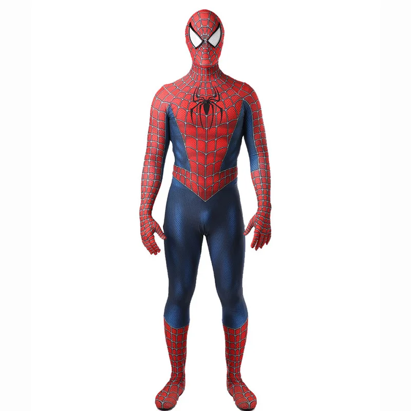 Raimi-spiderman-traje-cosplay-peter-parker-traje-elastano-impress-o-3d ...