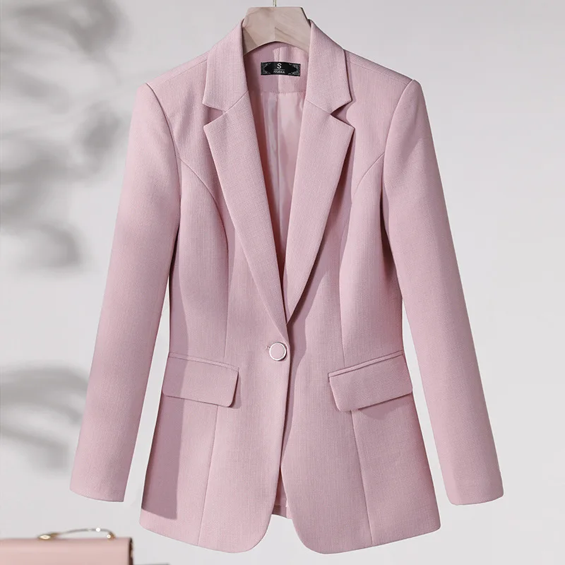 Women-Formal-Blazer-For-Autumn-Winter-Jacket-Ladies-Long-Sleeve-Single ...