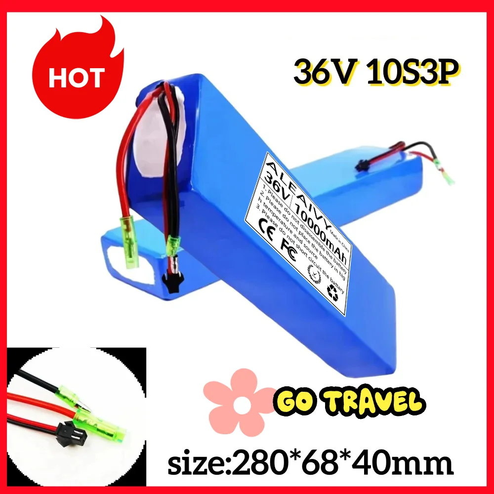18650 lithium ion Battery Pack 10Ah 10s3p 36V Battery for FIIDO D1/D2 ...
