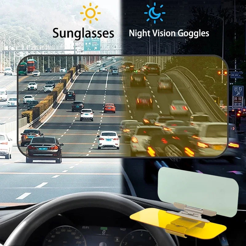 2-IN-1-Car-Sun-Visor-HD-Anti-Sunlight-Dazzling-Goggle-Day-Night-Vision ...