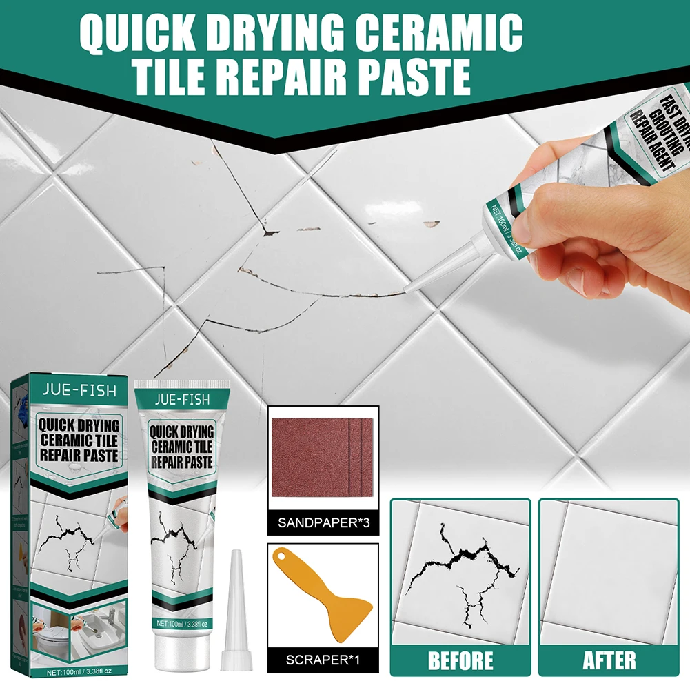 Quick-Dry-Tile-Repair-Agent-Ceramic-Paste-Floor-Tile-Marble-Super-Fix ...