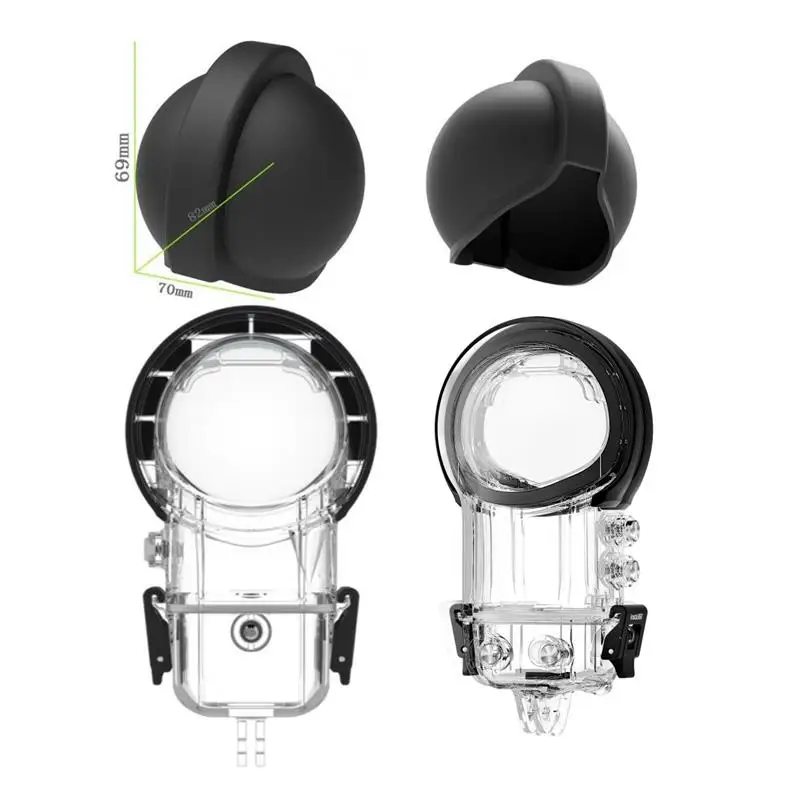 Insta360-ONE-X2-X3-Waterproof-Case-Lens-Protection-Cover-Dive-Case ...