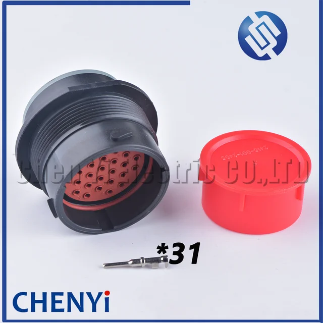 Deutsch Original 31 Pin Male Female connector Plug HDP Series HDP24-24 ...