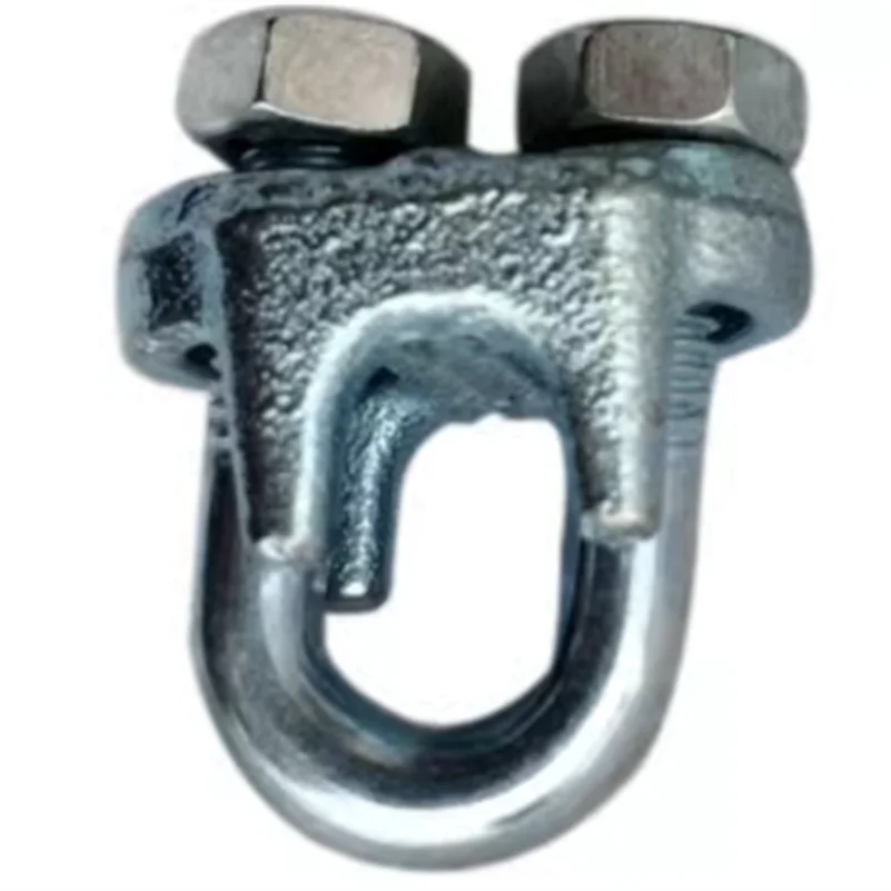 Corda de aço galvanizado, U-Shaped Clamp, Head Fastener, Crane, 6mm ...