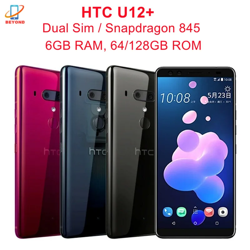 HTC-tel-fono-m-vil-inteligente-U12-Plus-smartphone-con-pantalla-de-6-0 ...