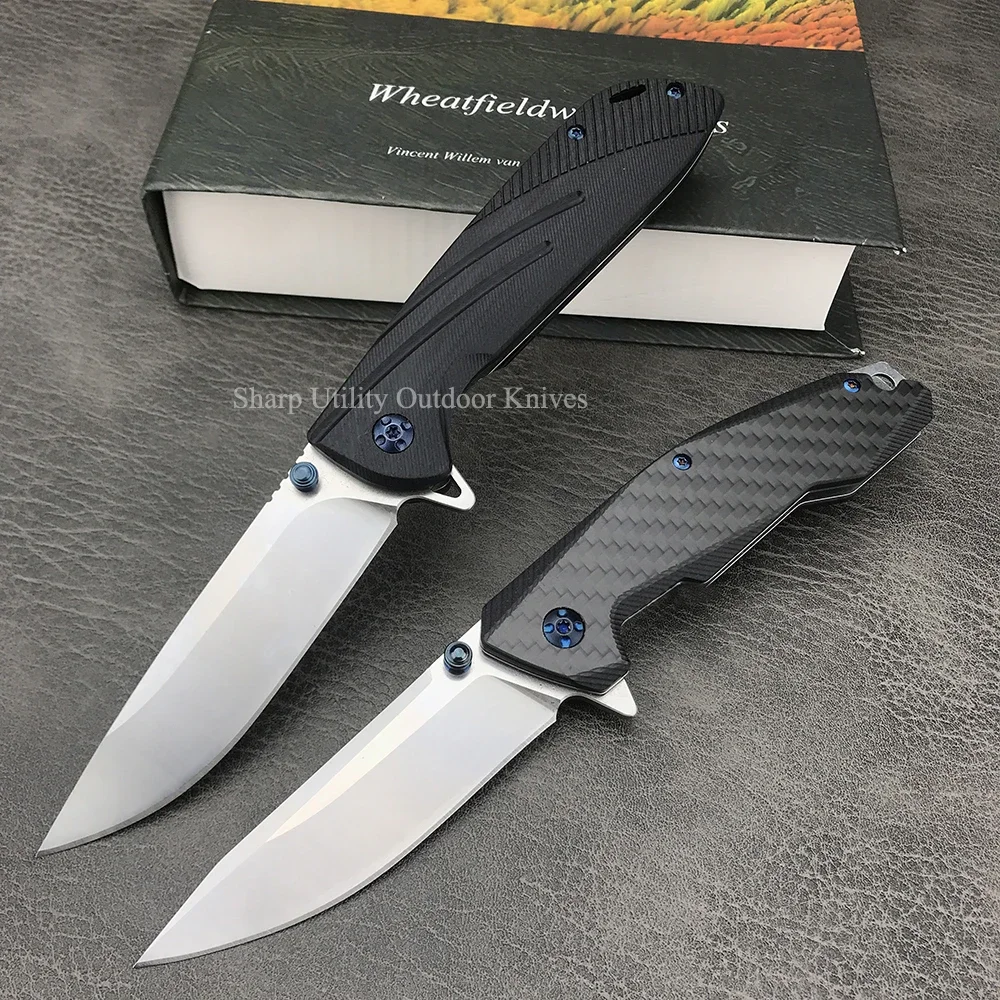 1PC-G10-Handles-Outdoor-Portable-EDC-Multi-Folding-Blade-Knife ...