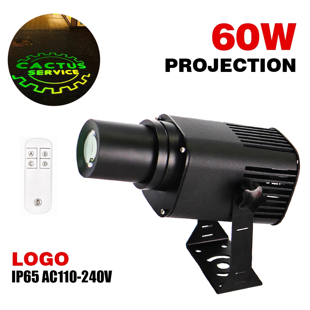 60w-Outdoor-Waterproof-Advertising-Gobo-Projector-Light-Ip65-Customize ...
