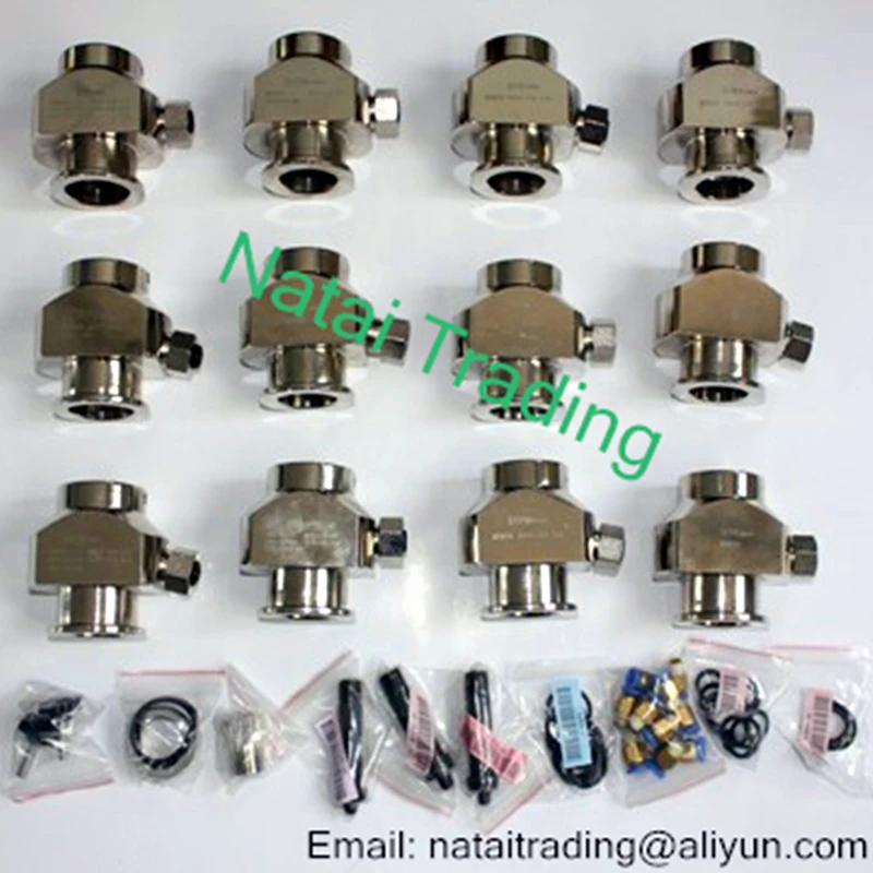 12pcs Common Rail Diesel Injector Clamps Injector Holders Adapters For ...