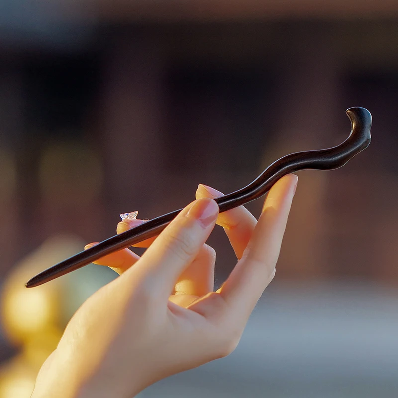 Hairclips-Pins-Natural-Black-Sandalwood-Women-Girls-Hair-Sticks ...