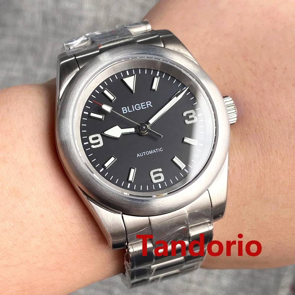 Bliger Sapphire Crystal 36mm/39mm Automatic Men Watch NH35A Movement ...