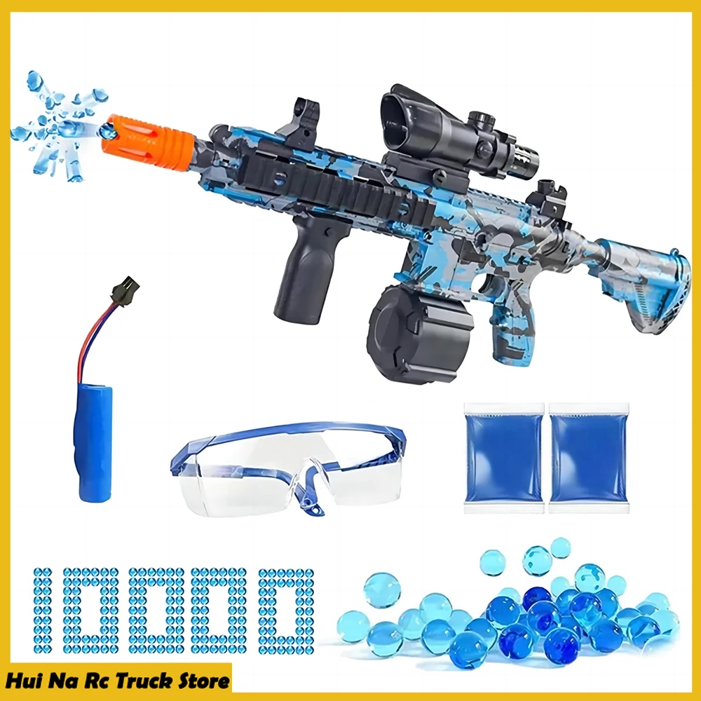 New Electric Gel Gun Outdoor Toys M416 Manual & Electric Splatter Guns ...