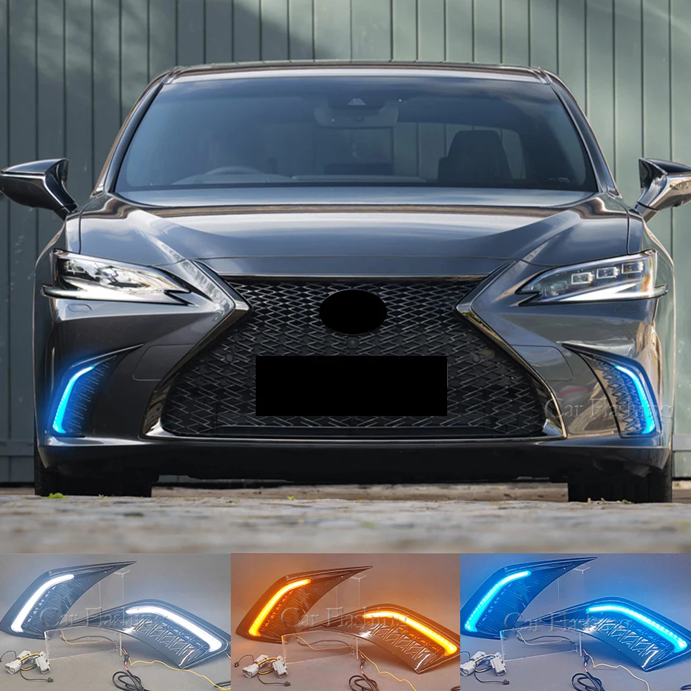 LED Dynamic Turn Signal Daytime Running Light DRL Daylight Fog Lamp For ...
