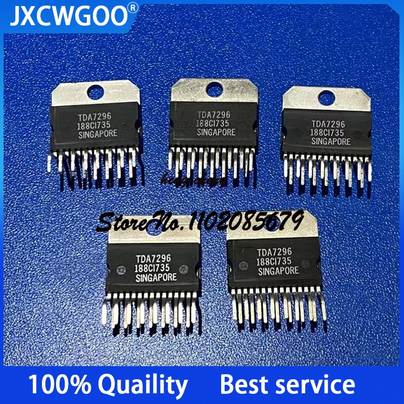 10PCS 100% New Original TDA7296 ZIP 15 Audio power amplifier ...