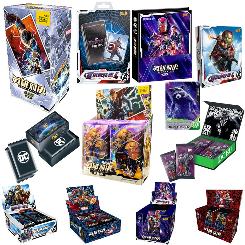 Original-Avengers-Cards-Box-Marvel-Game-Collection-Card-Hero-Battle ...