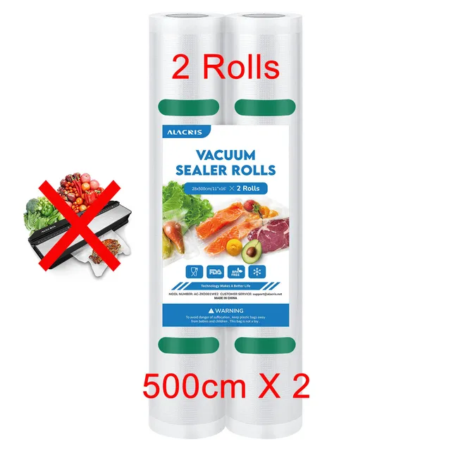 ALACRIS-듀얼 펌프 식품 진공 실러, 5 모드, 자동 식품 포장기, 필름 실러 진공포장, 15 장 식품 진공백