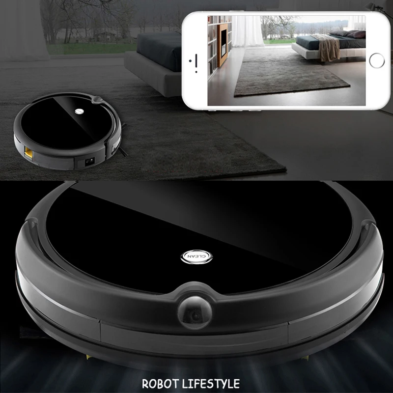 Robot-Vacuum-Cleaner-Wet-and-Dry-Mopping-HD-Camera-Video-Call-Auto-Self ...