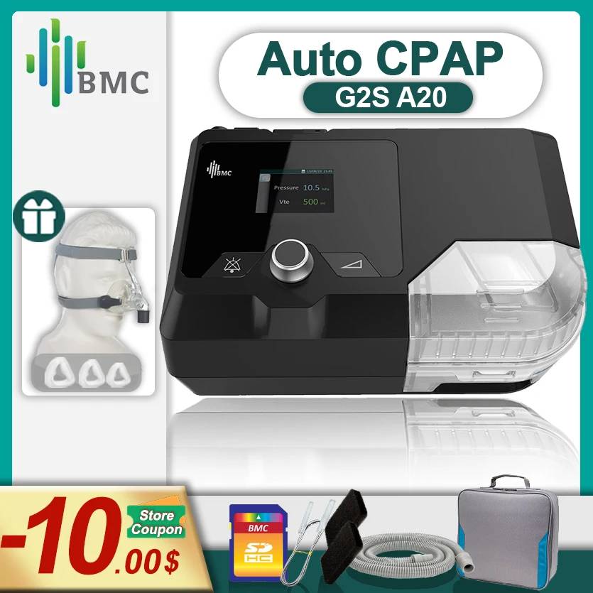 BMC-CPAP-Auto-CPAP-G2SC20-A20-Anti-snoring-Device-CPAP-Mask-Apnea-COPD ...