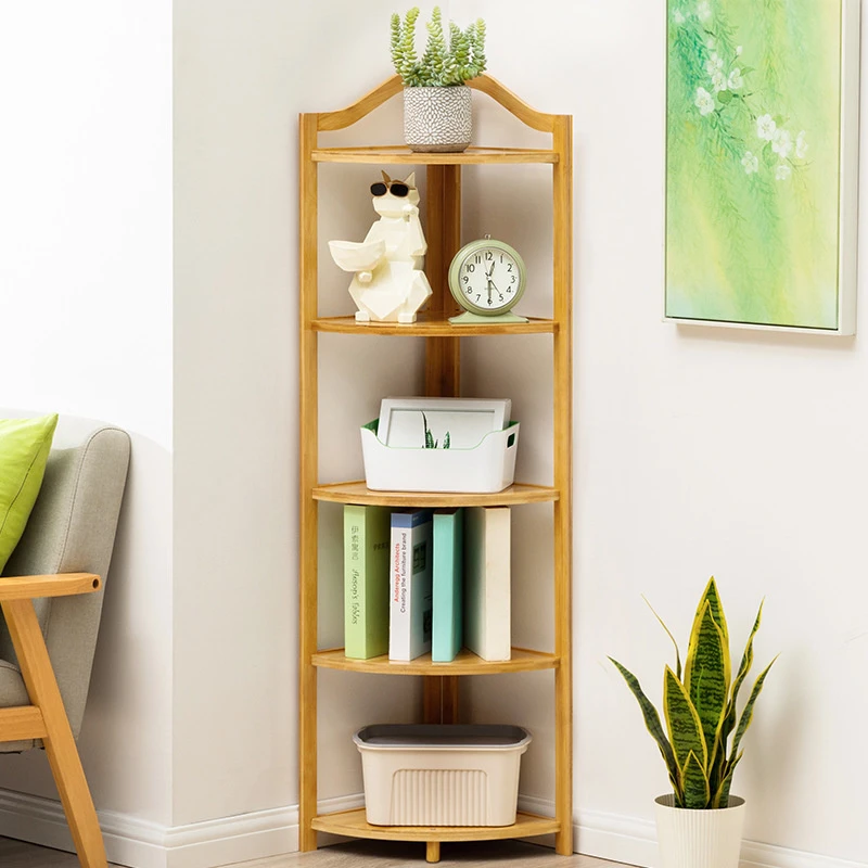 Corner Furniture Living Room | Corner Bookcase | Storage Shelves ...